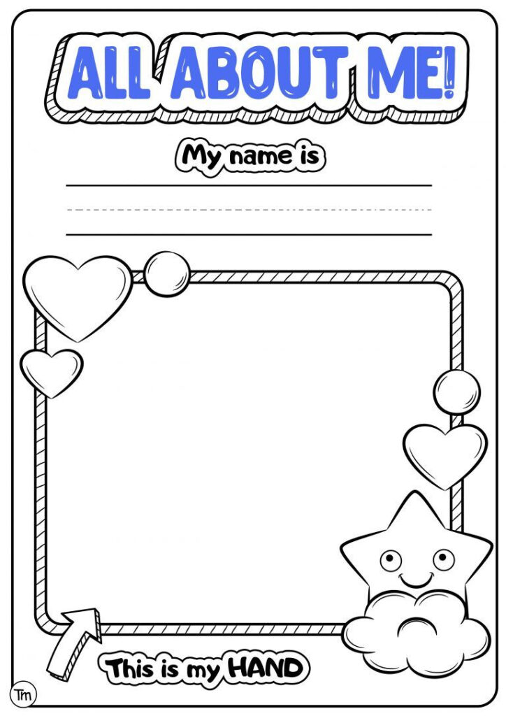 FREE Printable All About Me Pack For Preschool And Kindergarten All free-printable-all-about-me-pack-for-preschool-and-kindergarten-all